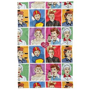 trevco i love lucy comic fleece blanket (36x58)