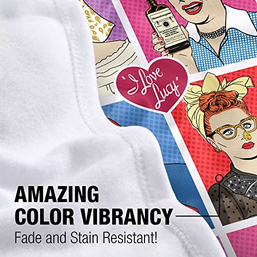 Trevco I Love Lucy Comic Fleece Blanket (36x58)