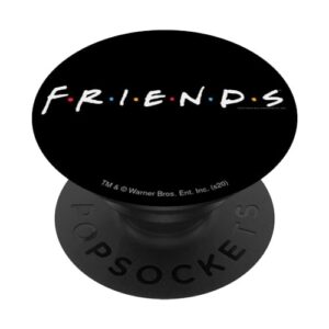 friends logo white popsockets standard popgrip