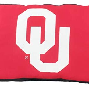 College Covers Throw Pillow, 28 in x 20 in, Oklahoma Sooners