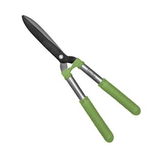 martha stewart mts-lh2gs long handle steel 2-inch garden hedge shears with non-stick blades