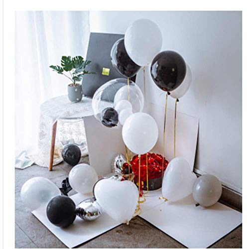 Birthday Surprise Box for him Explosion Gift Box Balloon Box - 19x19x19 inches for Marriage Proposal Birthday Party Christmas Any Surprise Event Available (Black Box+Balloons)