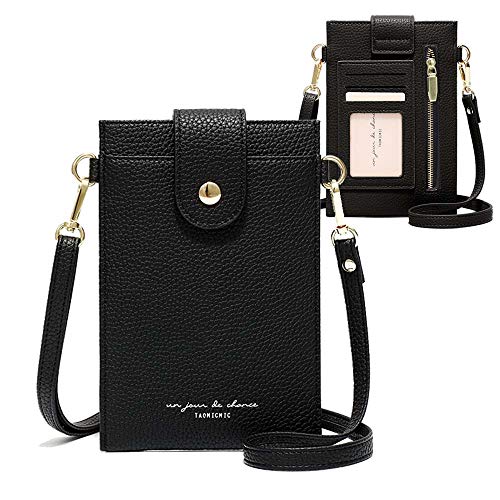 Womens Crossbody Cellphone Bag Small Shoulder Purse Card Holder Wallet Pouch