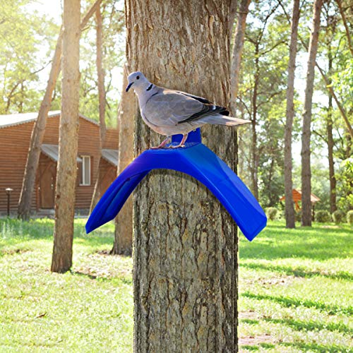 POPETPOP 10 Pcs Plastic Bird Perch- Dove Rest Stand Lightweight Portable Plastic Pigeon Stand Frame Pigeon Perches Dove Roost Dwelling for Dove Swallow Birds, PP Material Safe to Use