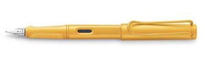 lamy safari fountain pen medium nib - mango - candy special edition 2020 - model 021