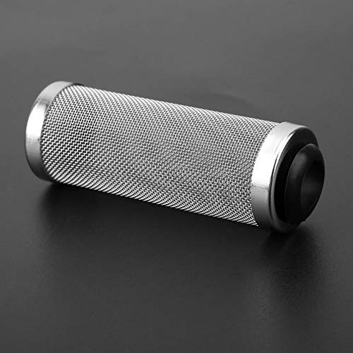 Tnfeeon Aquarium Filter Case, Stainless Steel Mesh Filter Media Cover Filter Net Case Cover Protect Shrimp Fish(L Dia.16mm)