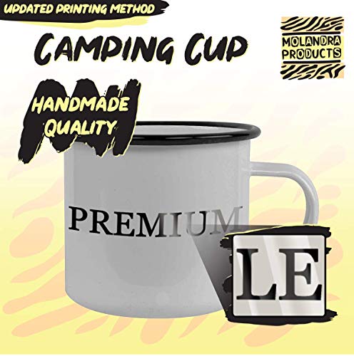 Molandra Products got arepas? - 12oz Camping Mug Stainless Steel, Black