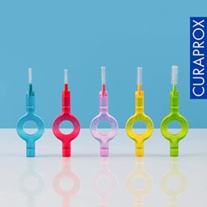 Curaprox CPS 011 Prime Refill Interdental Brushes, 8-Piece Refill Pack interdental Brushes CPS 011 Prime, 1.1 mm to 5.0 mm, Green