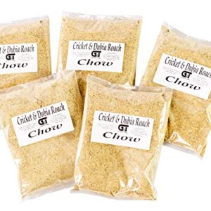 G&T Country Living Cricket and Dubia Roach Chow (5 Lbs.) - Chow to Raise Your Feeder Crickets and Dubia Roaches