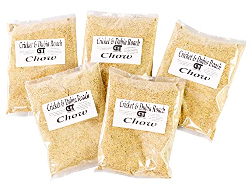 G&T Country Living Cricket and Dubia Roach Chow (5 Lbs.) - Chow to Raise Your Feeder Crickets and Dubia Roaches