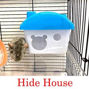 Acrylic Clear 2-Floors Hamster Home Habitat Rodent Gerbil Mouse Mice Rats Small Animal Critter Cage