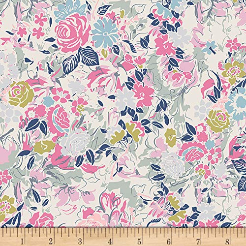 Art Gallery Fabrics Art Gallery Fusion Millefiori Ethereal Fabric, Pink