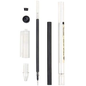 12Pcs 0.35 mm Black Gel Ink Pens, AUHOKY Extra-Fine Ballpoint Pen, Quick-Drying point Rolling Ball Pens for Office School Stationery Supply