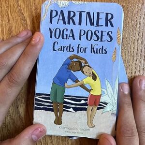 Partner Yoga Poses Cards for Kids - for Play Therapy, Brain Breaks, Classroom Yoga, Yoga for Families, Elementary PE Class, Yoga Games, Preschool Yoga, Kids Yoga Class, or Mommy Me Yoga