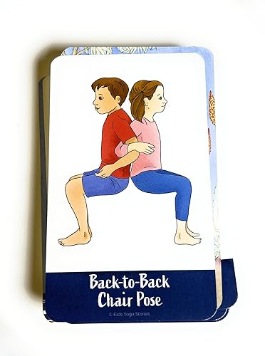 Partner Yoga Poses Cards for Kids - for Play Therapy, Brain Breaks, Classroom Yoga, Yoga for Families, Elementary PE Class, Yoga Games, Preschool Yoga, Kids Yoga Class, or Mommy Me Yoga