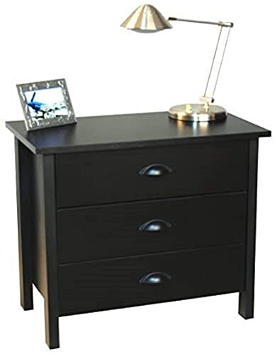 Venture Horizon 3 Drawer Nouvelle Chest Black