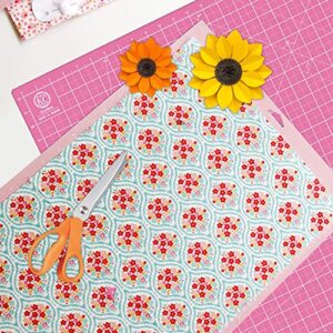 KC GLOBAL A1 (36"x24") Self-Healing Cutting Mat (Pink) - Sturdy, Reversible, Eco-Friendly, Non-Slip. Premium Desk Mat for Crafters, Quilters, and Hobbyist