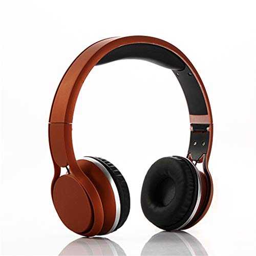 Wireless Bluetooth Headphones Stereo Foldable Headphones Active Noise Cancelling Over Ear with Microphone Deep Bass for PC/Cell Phones/TV,Blue