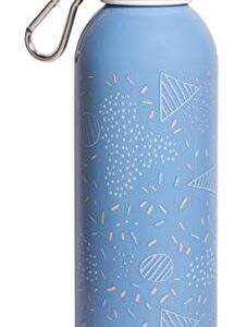 Grupo Erik Official Water Bottle-Sports Bottle-500ml / 17OZ, Stainless Steel, Vacuum Insulated Water Bottle, Double Wall Reusable Water Bottle With Carabiner, BPA Free, Kawaii Water Bottle (Amelie)