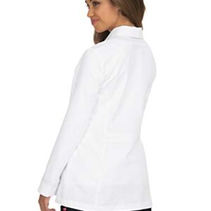 KOI Betsey Johnson B402 Women's Canna Lab Coat White M