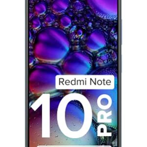 redmi Xiaomi Note 10 Pro MAX 4G Volte 128GB + 6GB Factory Unlocked 6.67" 108MP Quad Camera Night Mode (not Verizon Sprint Boost Cricket) (w/Fast Car Charger Bundle) (Glacial Blue)