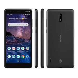 nokia 3.1 a - 32gb (t1140) black (at&t) gsm unlocked