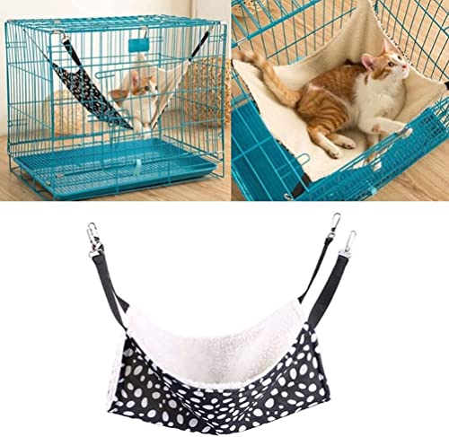 Litewoo Pet Cotton Hammock, Hanging Bed Warm Hammock Swing for Bird Parrot Rat Sugar Glider Chinchilla Squirrel Guinea Pig