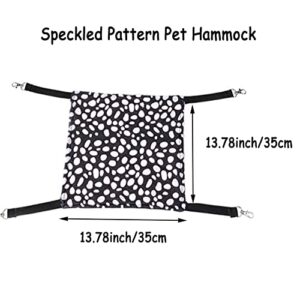 Litewoo Pet Cotton Hammock, Hanging Bed Warm Hammock Swing for Bird Parrot Rat Sugar Glider Chinchilla Squirrel Guinea Pig