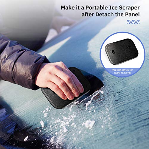 AstroAI Windshield Cleaner, Microfiber car Window Cleaner with 4 Reusable and Washable Microfiber Pads and Extendable Handle Auto Inside Glass Wiper Kit