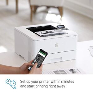 HP Laserjet Pro M404n Printer, White (Renewed)