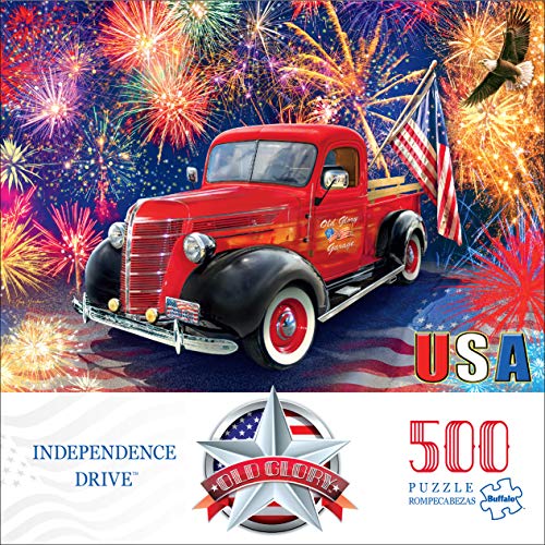 Buffalo Games - Independence Drive - 500 Piece Jigsaw Puzzle