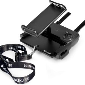 Lekufee Lightweight Aluminum Alloy Foldable Tablet Holder for DJI Mini 3 Pro/Mini 2 SE/2/Mini SE/Mini 1/Mavic 3/2/1/DJI Air 2S/2/Mavic Pro/Mavic Air/DJI Spark Remote Controller