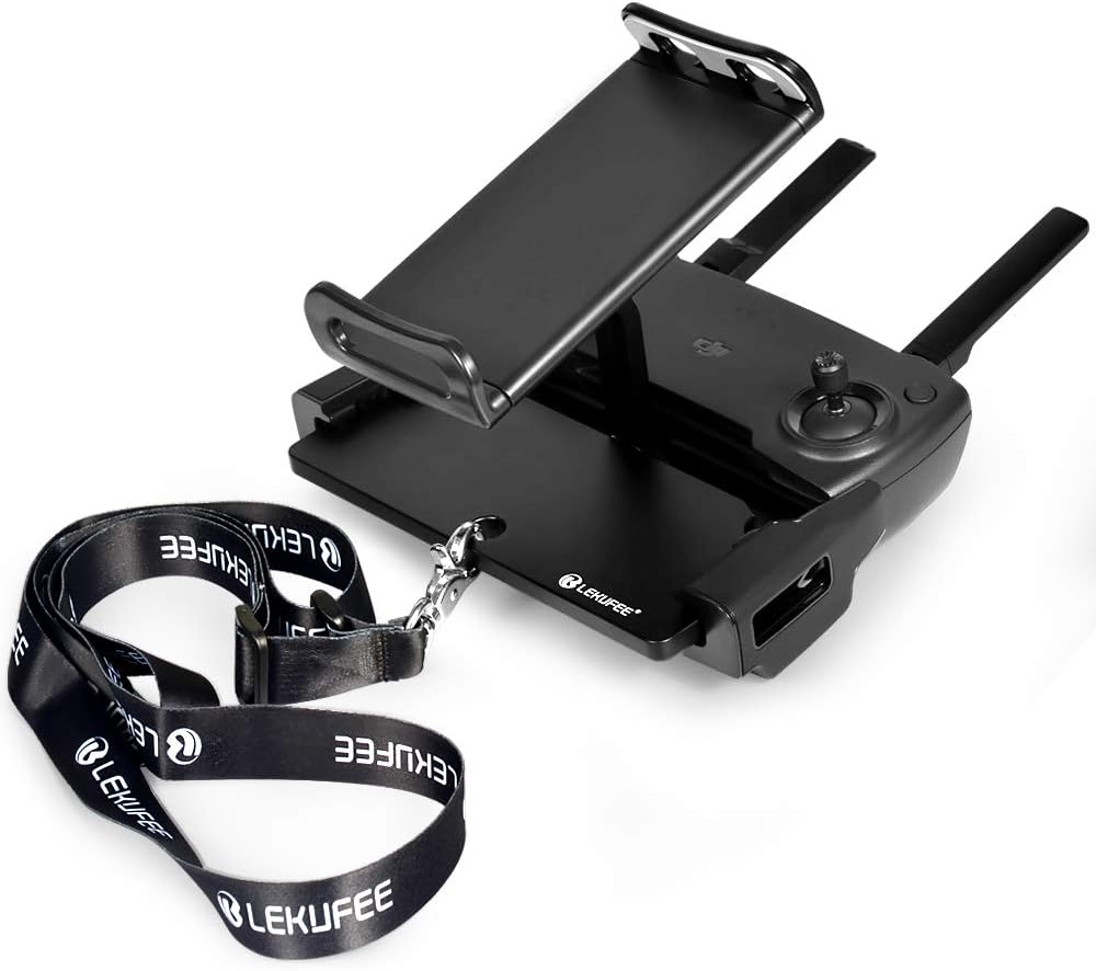 Lekufee Lightweight Aluminum Alloy Foldable Tablet Holder for DJI Mini 3 Pro/Mini 2 SE/2/Mini SE/Mini 1/Mavic 3/2/1/DJI Air 2S/2/Mavic Pro/Mavic Air/DJI Spark Remote Controller