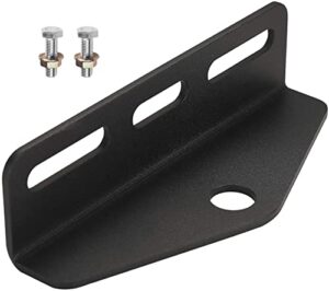 heavy duty universal zero turn lawn mower trailer hitch adapter bracket receiver 3"-6" mount 3/4" pin hole