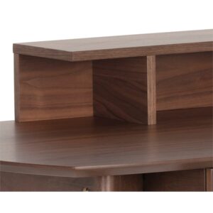 Sunpan Office Desk, Walnut (104823)