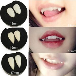 3 Pairs of Festival Custom Cosplay Werewolf Dentures Vampire Teeth for Costume Ball Halloween Theme Party Props1