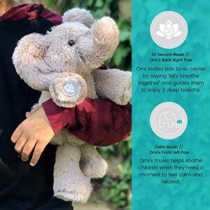 Omi The Elephant Meditation Toy - Learning Toys - Educational Toys - Mindfulness for Kids - Meditation Tools - Social Emotional Learning Toys - Mindful Kids - Calm Down Toy - Emotional Regulation Toys