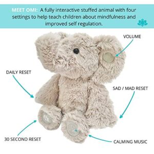 Omi The Elephant Meditation Toy - Learning Toys - Educational Toys - Mindfulness for Kids - Meditation Tools - Social Emotional Learning Toys - Mindful Kids - Calm Down Toy - Emotional Regulation Toys