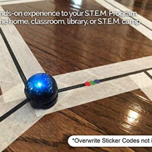 Overwrite Sticker Codes (Codes Pack) and Track Tape (3-Roll Pack) for use with Ozobot