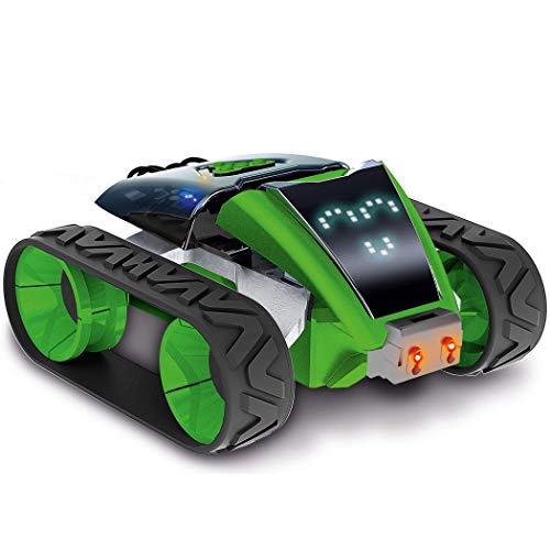 Buildable & Programmable Toy Robot Kit for Kids - Bring Mazzy to Life - Create an Interactive Android or Rover Vehicle Model - Great Educational STEM Learning Toy - Ages 8+