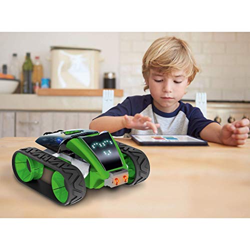 Buildable & Programmable Toy Robot Kit for Kids - Bring Mazzy to Life - Create an Interactive Android or Rover Vehicle Model - Great Educational STEM Learning Toy - Ages 8+