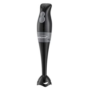 brentwood appliances hb-32bk 2-speed 200-watt hand blender (black)