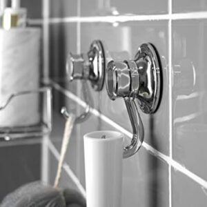 Bath Beyond Suction Cup Hooks (2Pack) - Powerful Vacuum Suction Cup Hooks Heavy Duty Organizer for Kitchen, Bathroom, Restroom, Shower (2)