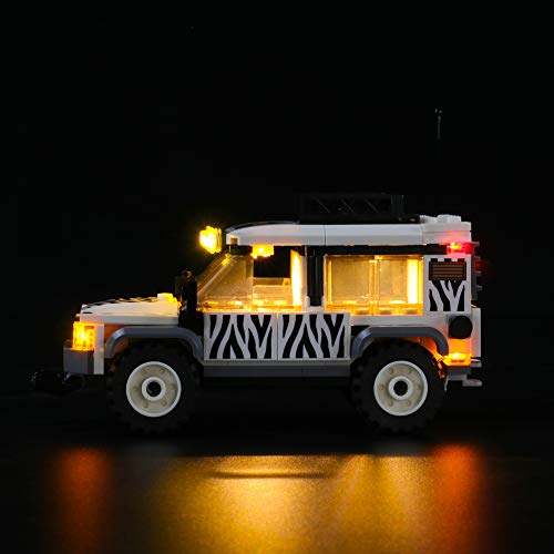 LIGHTAILING Light Set for (City Safari Off-Roader) Building Blocks Model - Led Light kit Compatible with Lego 60267(NOT Included The Model)