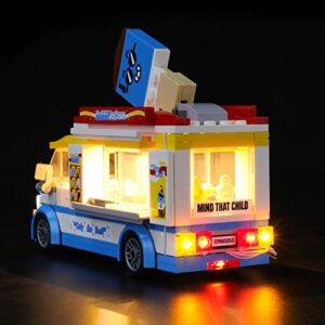 LIGHTAILING Light Set for (City Ice-Cream Truck) Building Blocks Model - Led Light kit Compatible with Lego 60253(NOT Included The Model)