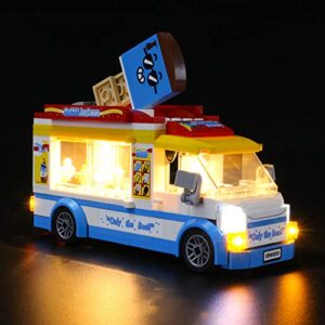 LIGHTAILING Light Set for (City Ice-Cream Truck) Building Blocks Model - Led Light kit Compatible with Lego 60253(NOT Included The Model)