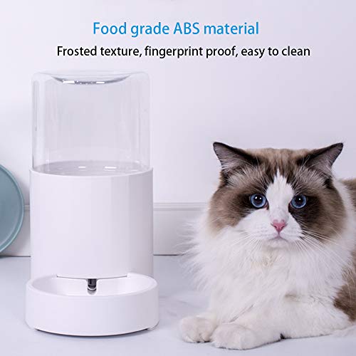 JUNSPOW Pet Water Dispenser 3L [Comes with Pet Placemat] Dog Water Dispenser Automatic Water Dispenser Pet Water Bowl for Medium and Small Dog Cats