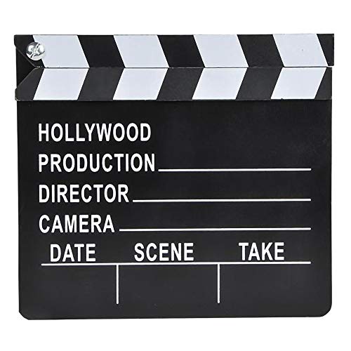 Movie Clapboard Hollywood Movie Film Theme Party Decorations, Academy Awards 7"x 8" (2-Pack)