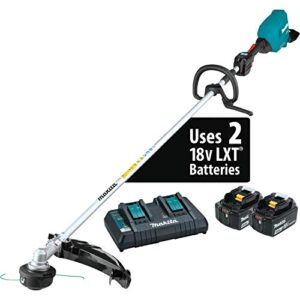 makita xru17pt 36v (18v x2) lxt® brushless string trimmer kit (5.0ah)