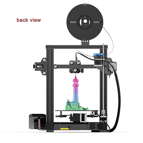 Official 3D Printer CREALITY Ender 3 v2 Neo New Upgrade Version with CR-touch Auto Leveling 95% Pre-Installed Resume Printing and Metal Extruder New 4.3'' Screen 3 steps to assemble,220×220×250mm